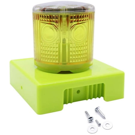 Sepeda Solar Warning Strobe Light Square Base 360 Degree Outdoor IP48 ...