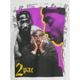 Tupac Men’s and Big Men’s Graphic T-Shirts with Short Sleeves, 2-Pack ...