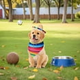 DEEPCRAFF 1Set Mexican Dog Costume with Straw Sombrero Hat and Bandana ...
