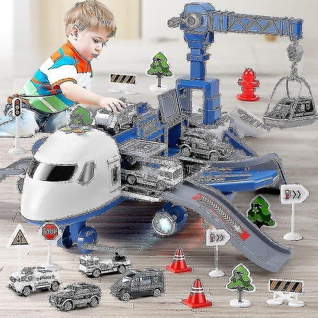 Airliner With Music Simulation Track Inertia Children"s Toy Kids Toy ...