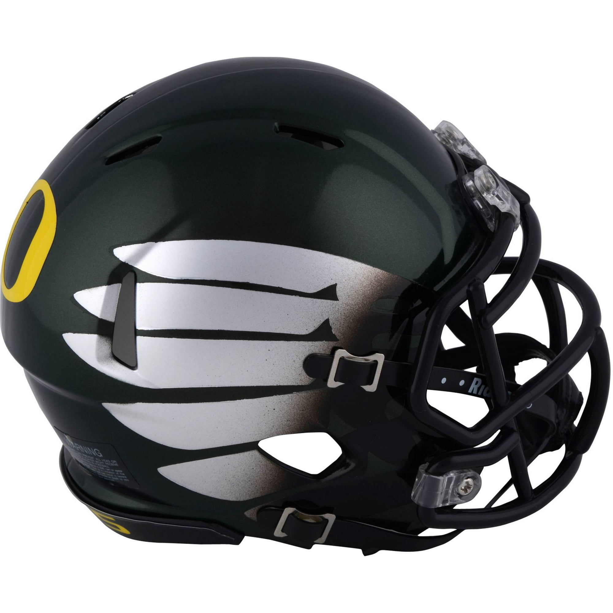 Oregon Football Black Helmet Mini