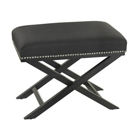 ElkGroup International Black Cross Leg Bench | Walmart Canada