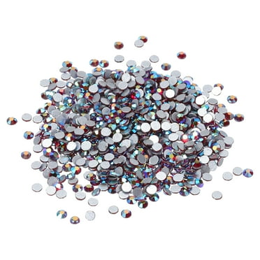 BEADSLAND Black Rhinestones, Flatback Crystal Rhinestones for Craft ...