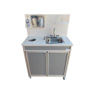 Monsam NS-004S NSF Certified Four Compact Basins Utensil Washing ...