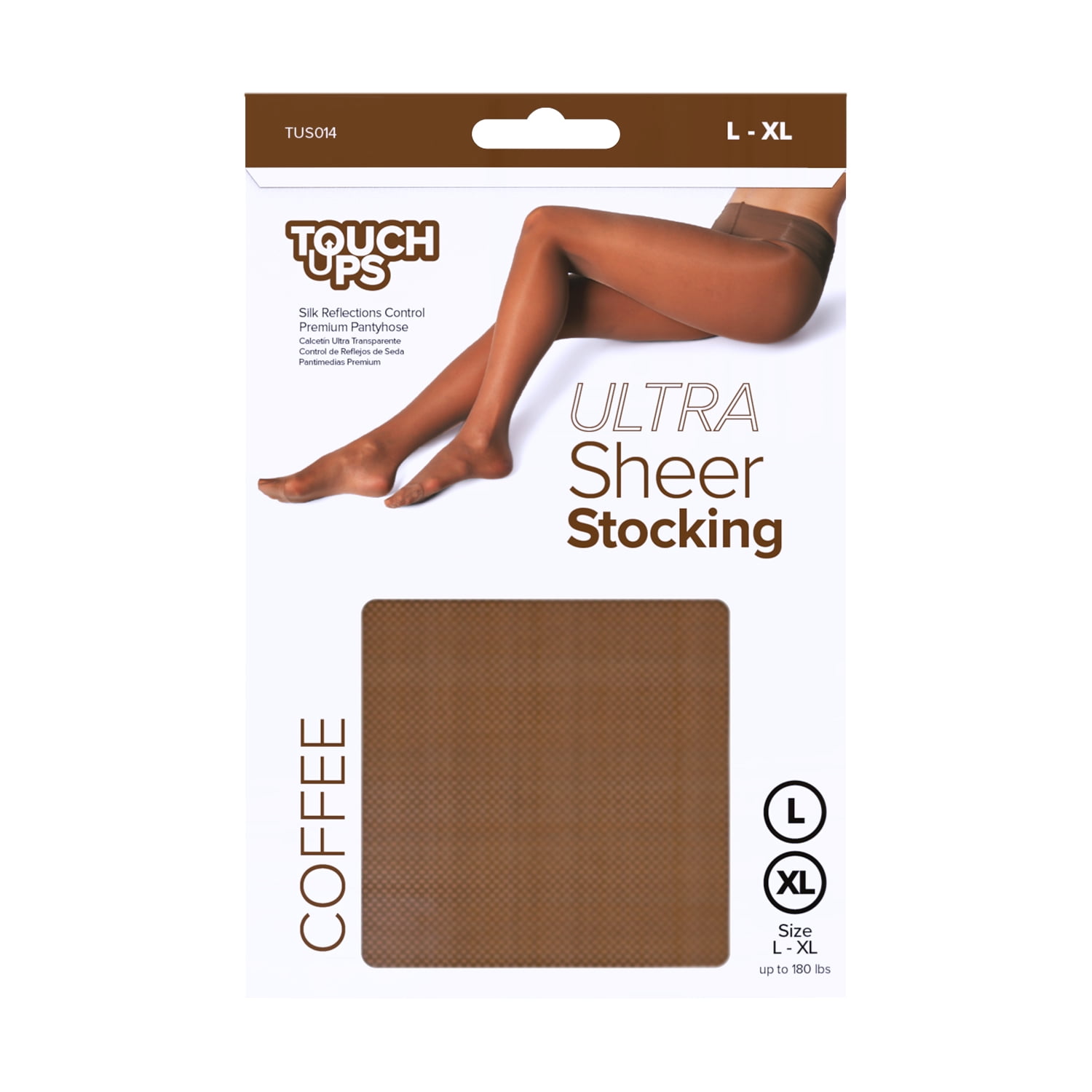 TouchUps Ultra Sheer Stocking Silk Reflections Control Premium ...