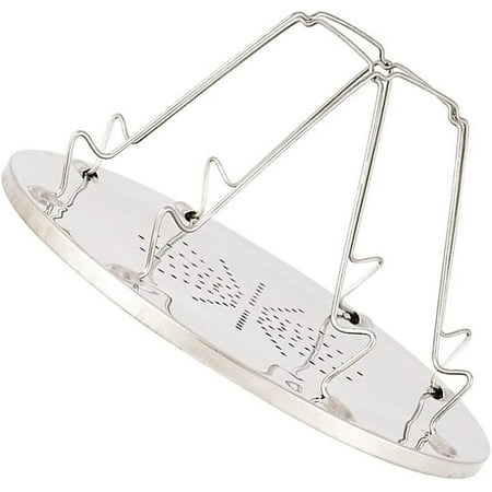 Foldable 4 Slice Toaster Tray Camping Toaster Rack Holder Stainless ...