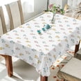 54x72in Square Printed Tablecloth Easy-Care Decorative Table Cloth for ...