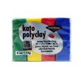 Kato Polyclay 2oz 4-Color Set-Primary-Red, Yellow, Green & Blue ...
