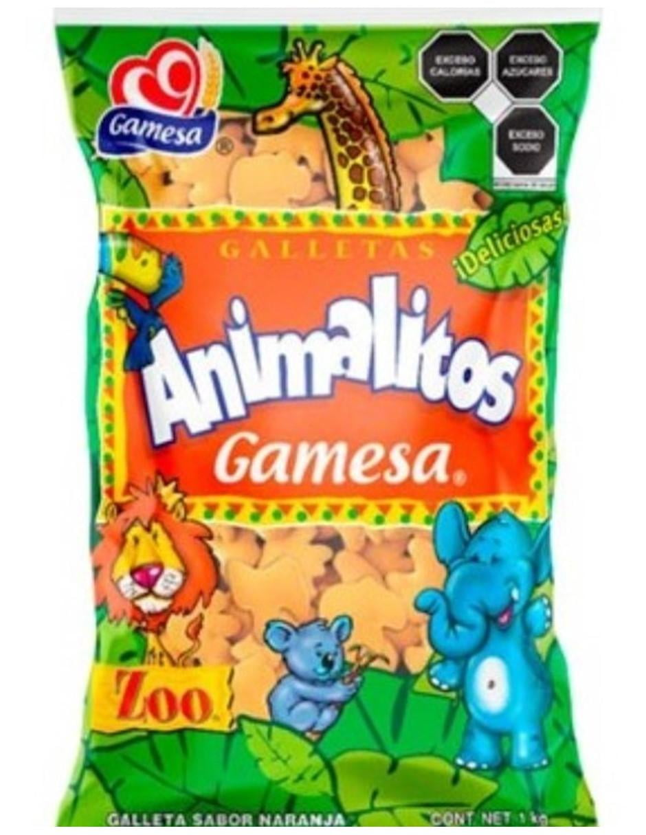 Pack de 6 Galletas Animalitos Gamesa de 1kg Gamesa Bolsa 1 kg | Bodega ...