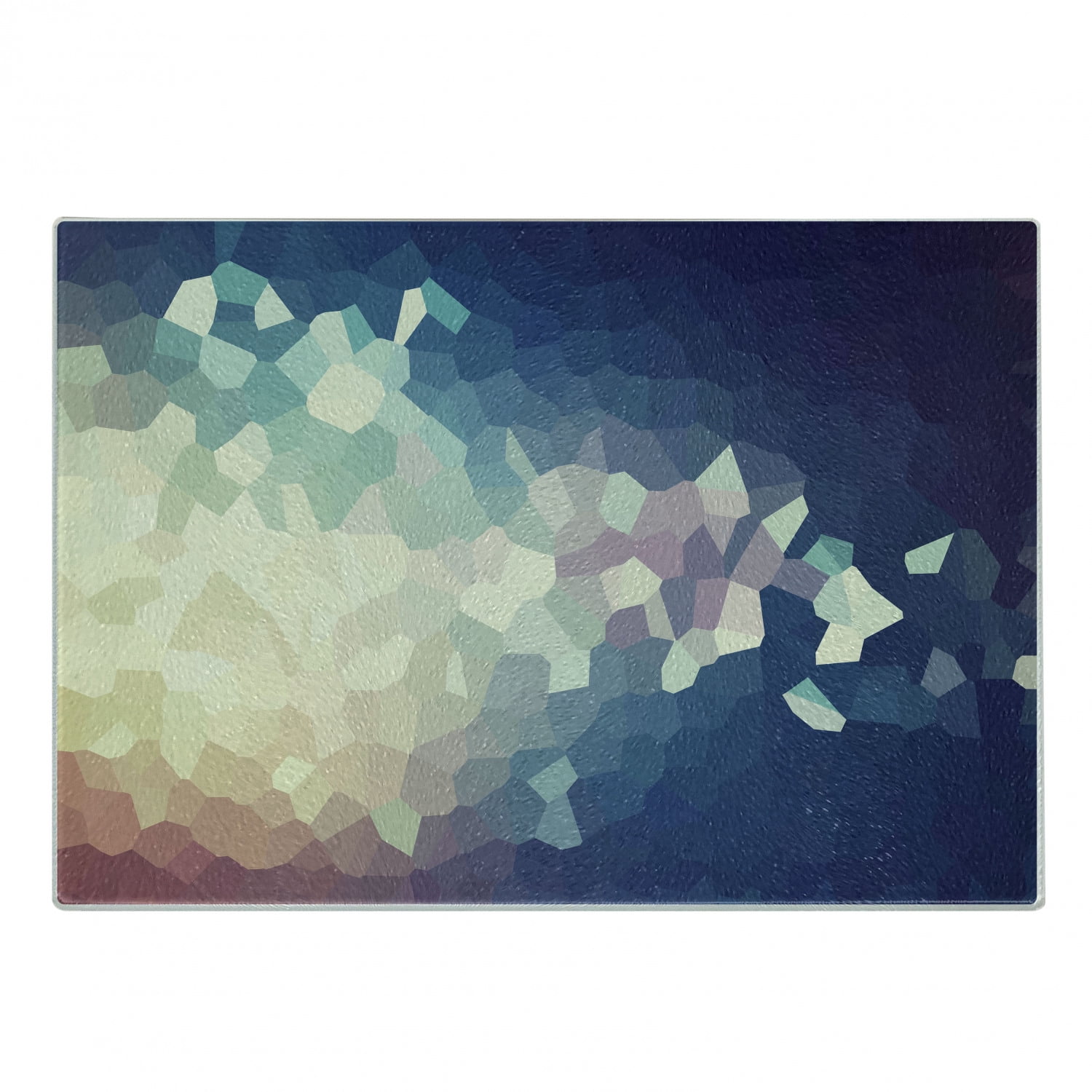 Glitch Cutting Board, Polygonal Inspired Abstract Low Pixel Art Graphic ...