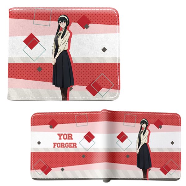 Yor Forger Style B - Spy x Family 4x5" Bi-Fold Wallet - Walmart.com
