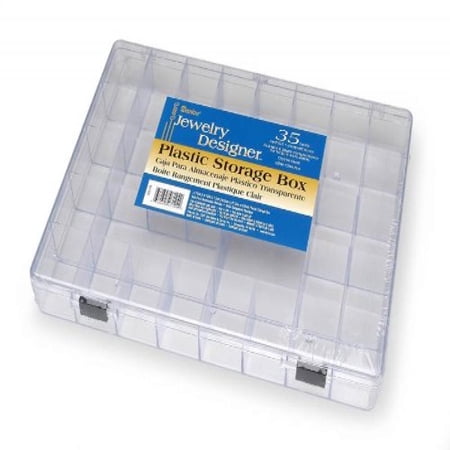 Darice 2025-179 35 Cavity Plastic Storage Box, Clear | Walmart Canada