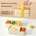 AOOOWER Portable Bentos Box for Students and Office Leak Proof ...