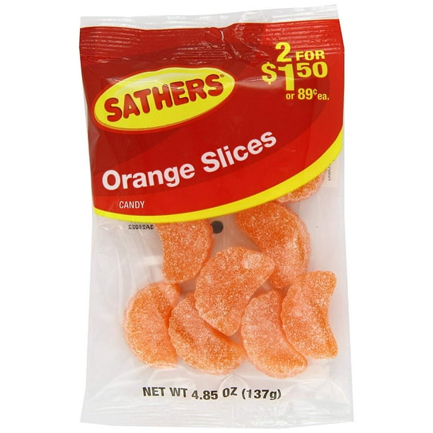 Farley's & Sathers Candy, Orange Slices, 4.85 Ounce, Pack of 12 ...