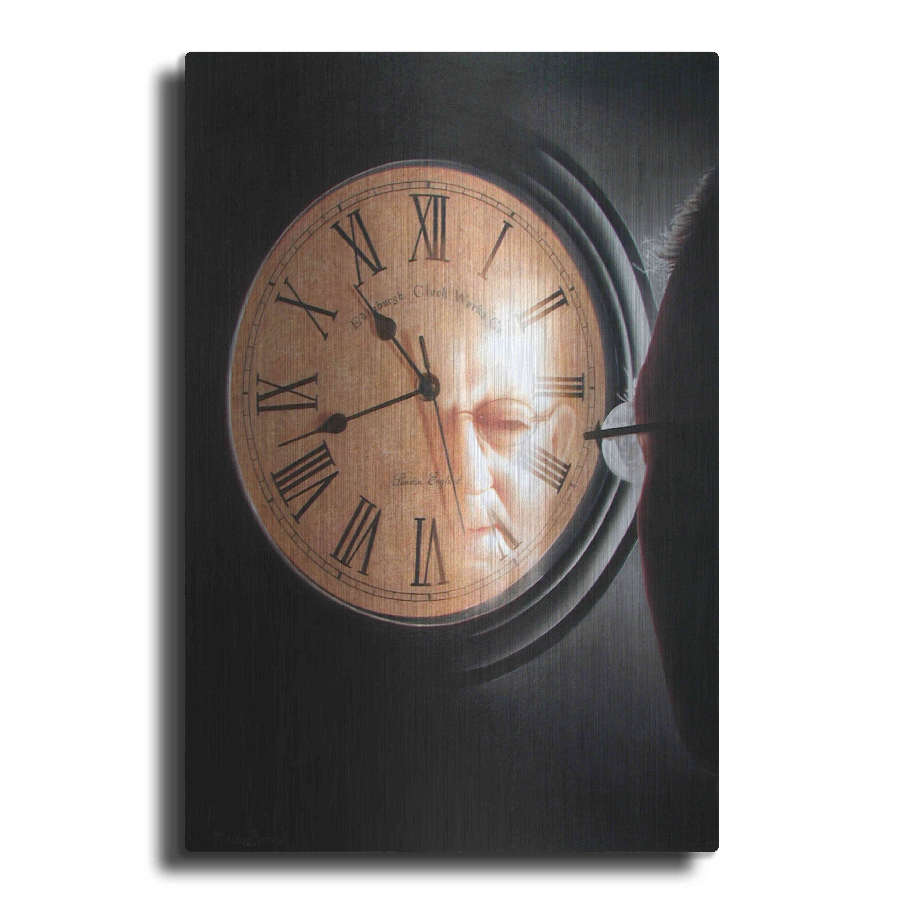 Luxe Metal Art 'Time to Reflect' by Cecile Baird, Metal Wall Art, 12 ...