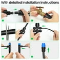 Jorking 230FT Drip Irrigation Kit, Quick Connect Watering System for ...