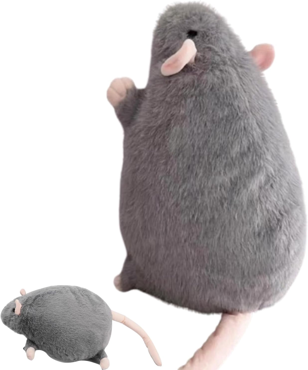 Stuffed Fat Rat Plush Toy, Oversized Chonky Rat Stuffed Animal, Soft ...