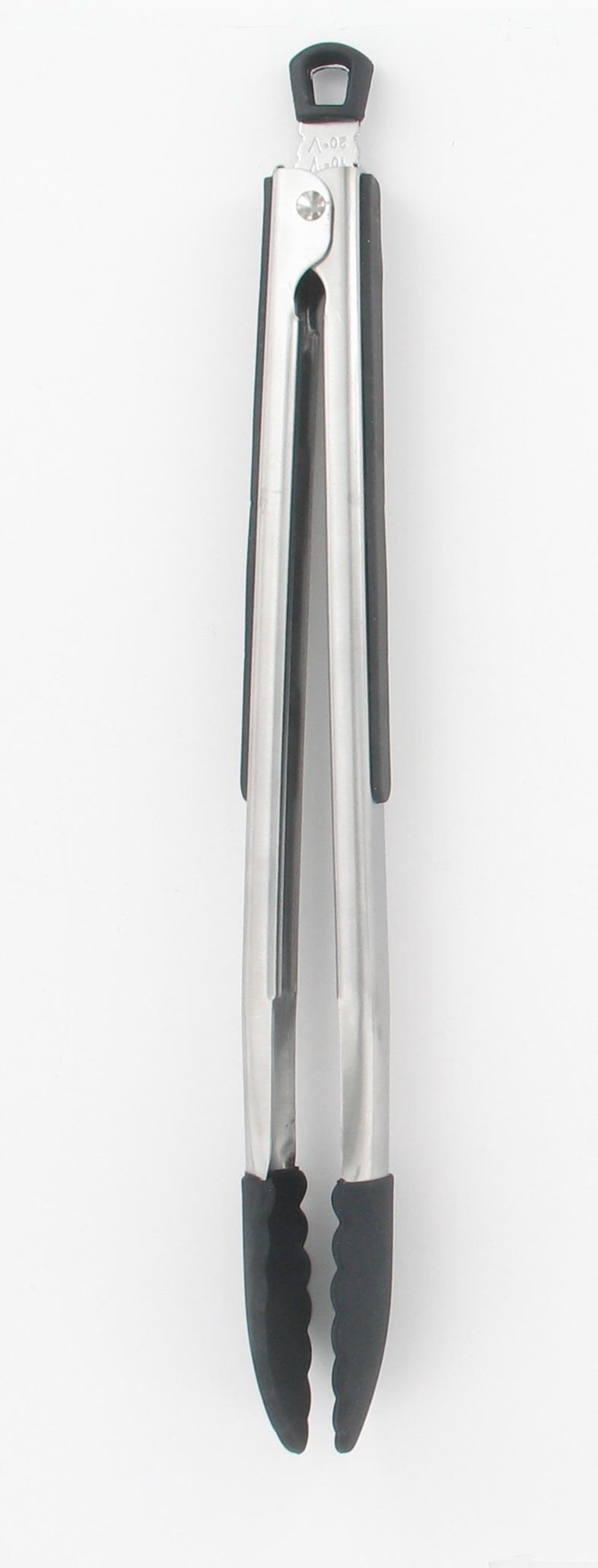 Farberware Professional Black Silicone Tip Stainless Steel Tongs