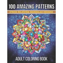 Adult Coloring Book: Stress Relieving Designs Animals, Mandalas ...