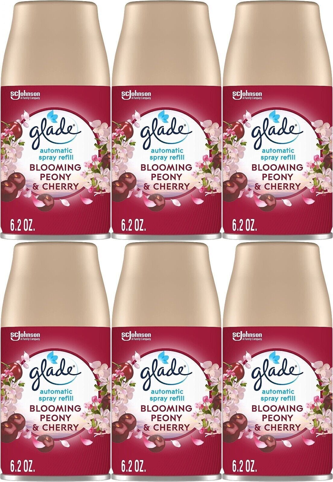 Glade Automatic Spray Refill , Blooming Peony & Cherry, Air Freshener ...