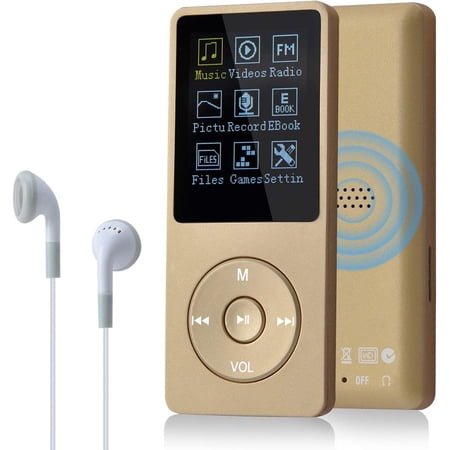 NETSENG Ultra Slim Music Player 8GB Lossless Portable Sound Mp3 70 ...