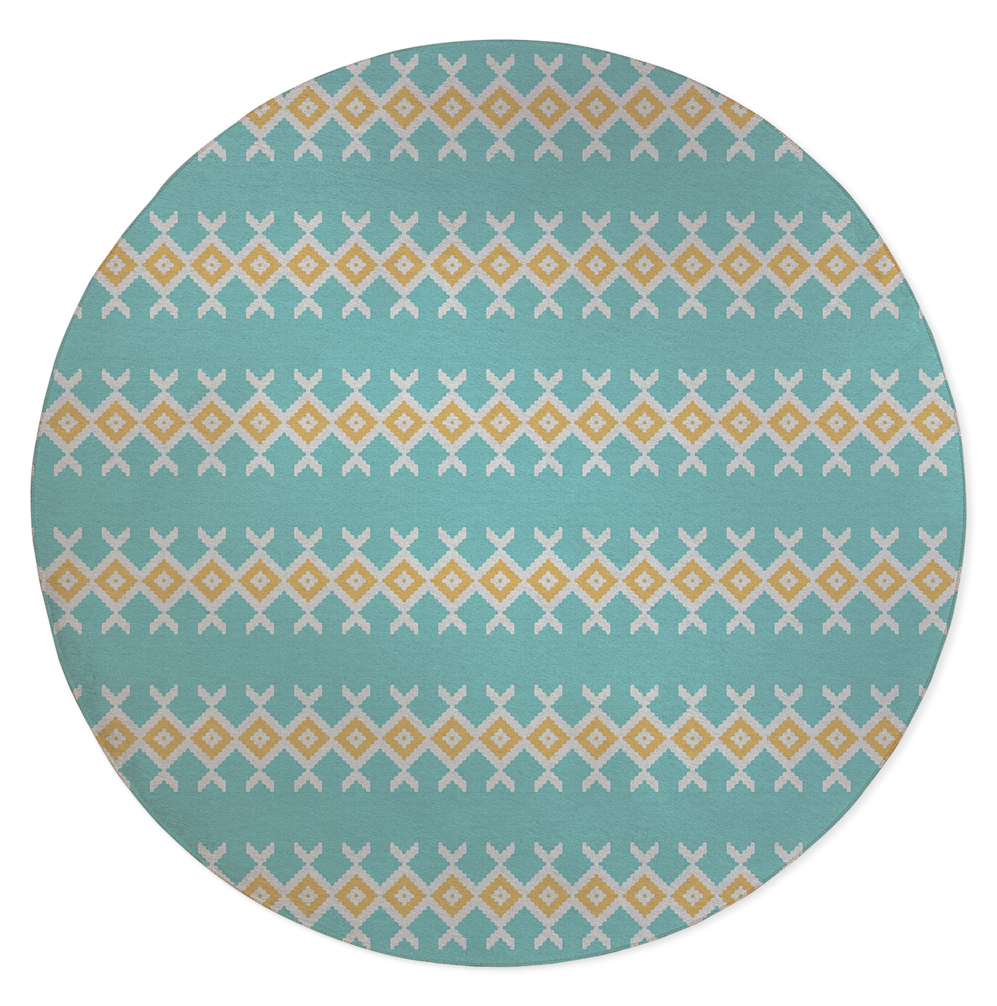 LAGUNA TURQUOISE Outdoor Rug By Kavka Designs - Walmart.com