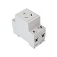 AC30 EU And AU Type 35mm DIN Rail Mount AC Power 10A 16A 25A 250V 440V 2/3/4/5 Pin Plug Modular ...