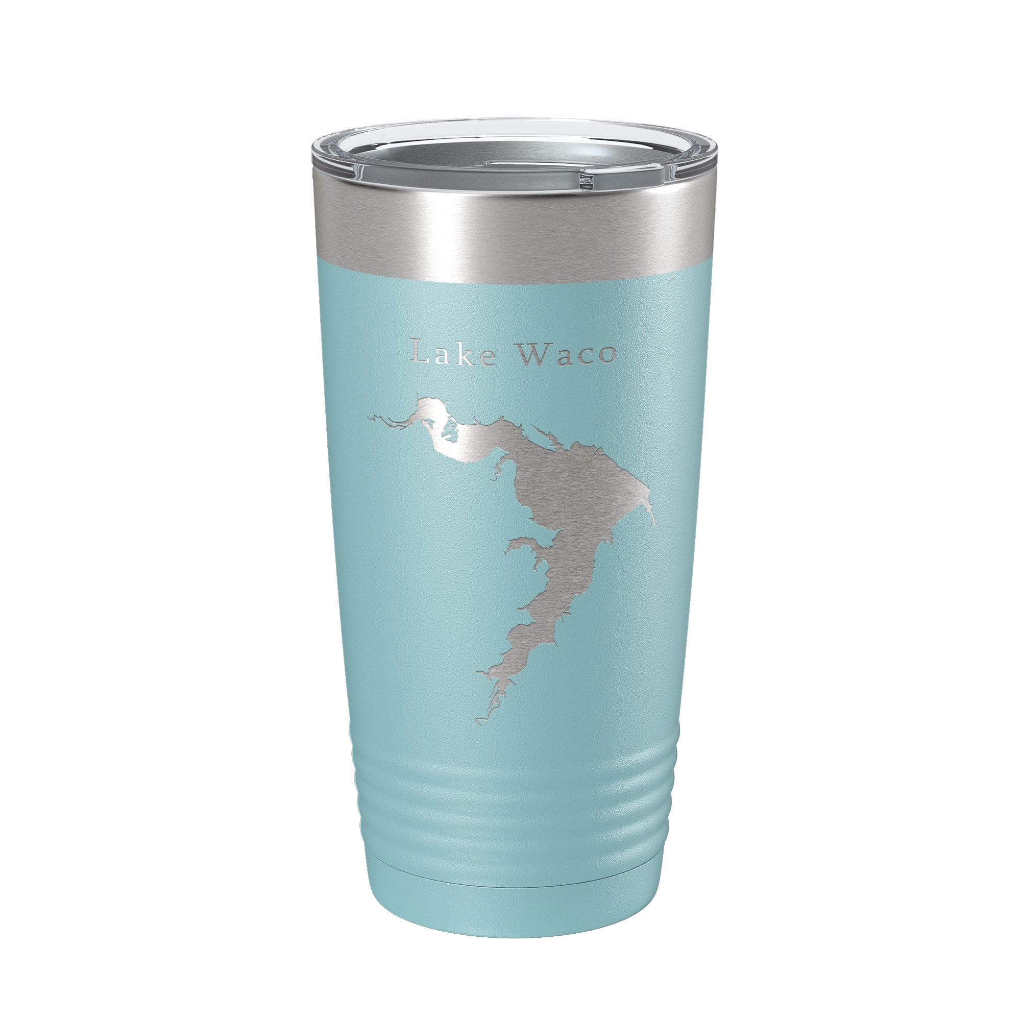 Lake Waco Map Tumbler Travel Mug Insulated Laser Engraved Coffee Cup ...
