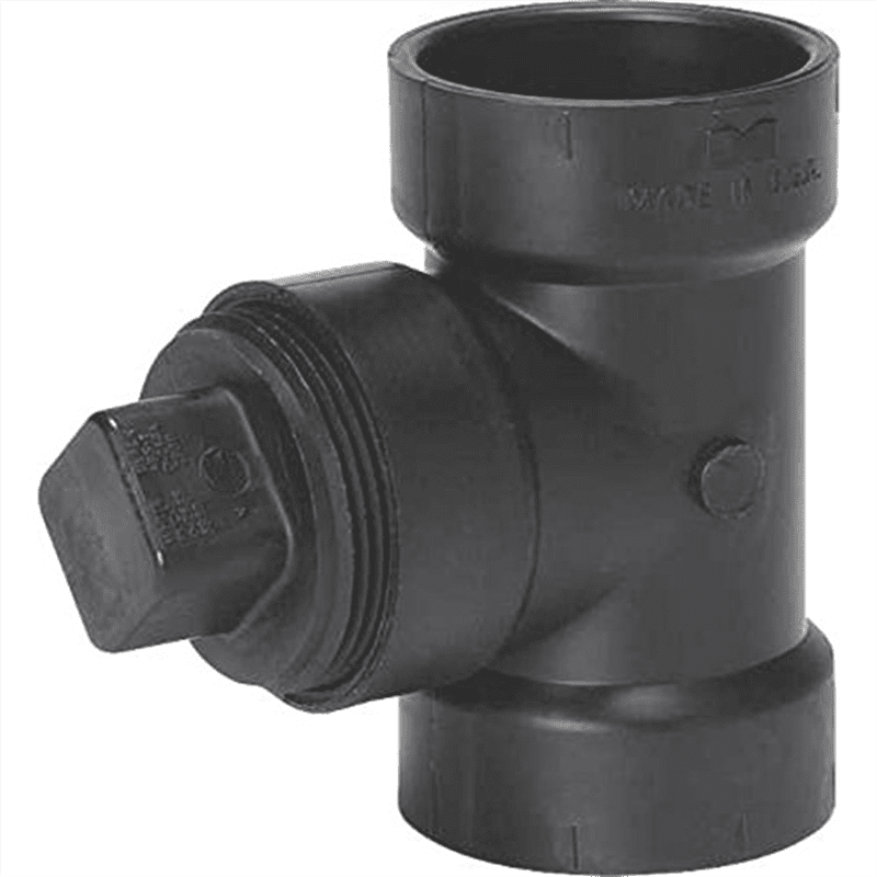 National Brand Alternative 72110 Dwv Abs Test Tee With Plug 1-. 5 inch ...