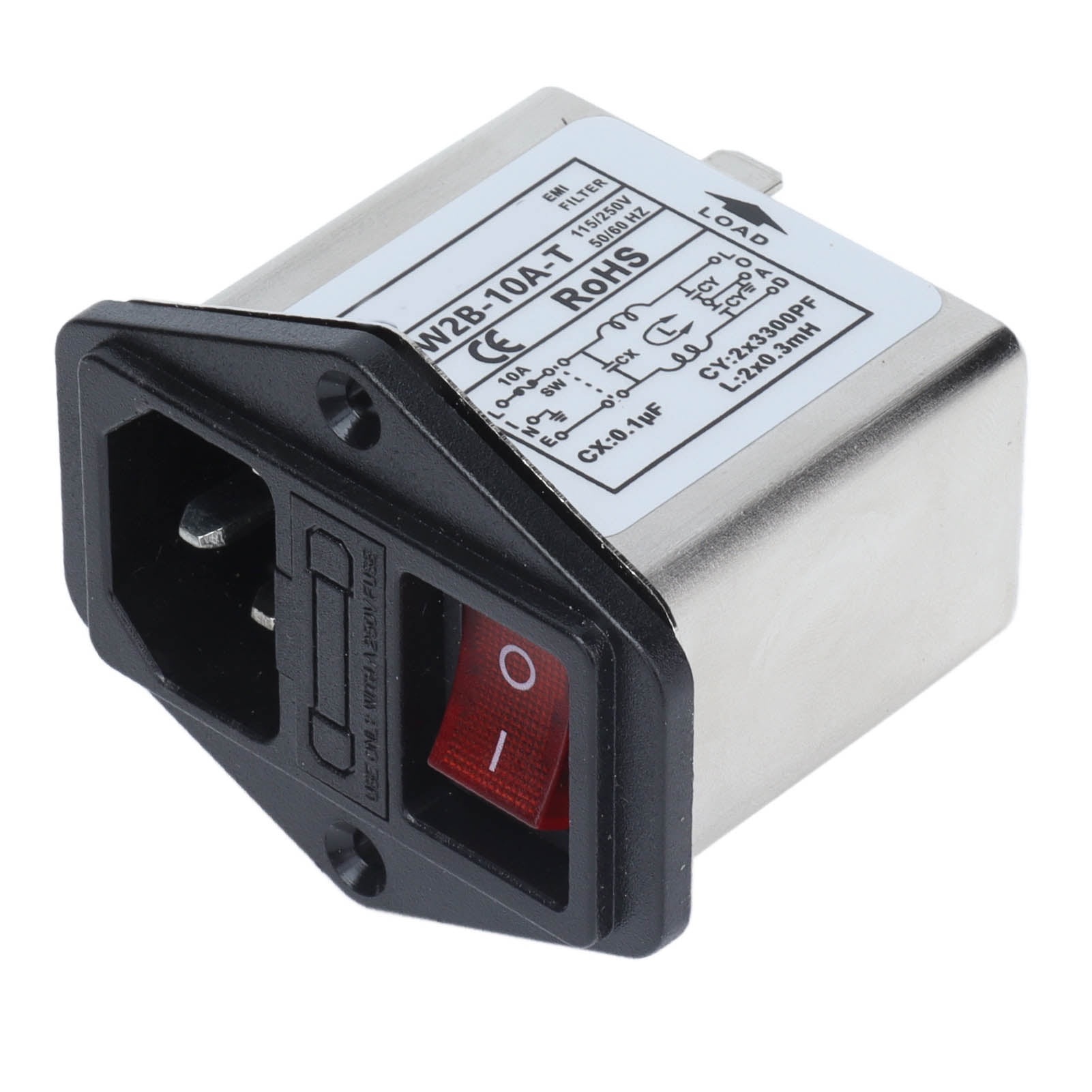 Filtro de ruido de línea eléctrica, filtro EMI Filtros de línea ...