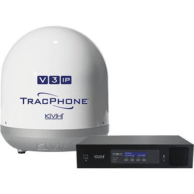 KVH 01-0335-11 TracPhone V3-IP, w ICM CommBox modem - Walmart.com