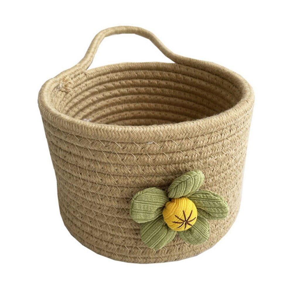 [BIG CLEARANCE]Storage Baskets round Multifunctional Decorative Woven ...