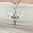 ANXPTIME Extended Length Crosses Pendant Gothic Jewelry for Modern ...