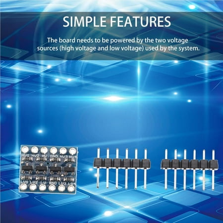 5pcs 4 channel IIC I2C Logic Level Converter 5pcs for 3.3V 5V Converter ...