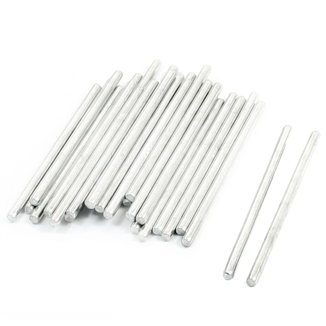 RC Car Aircraft 40mm x 2mm Stainless Steel Round Rods Bar Axles 30 Pcs ...
