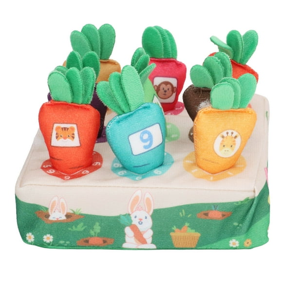 Carrot Plush Toy Color Matching Number Sorting Game For Kids - Walmart.ca