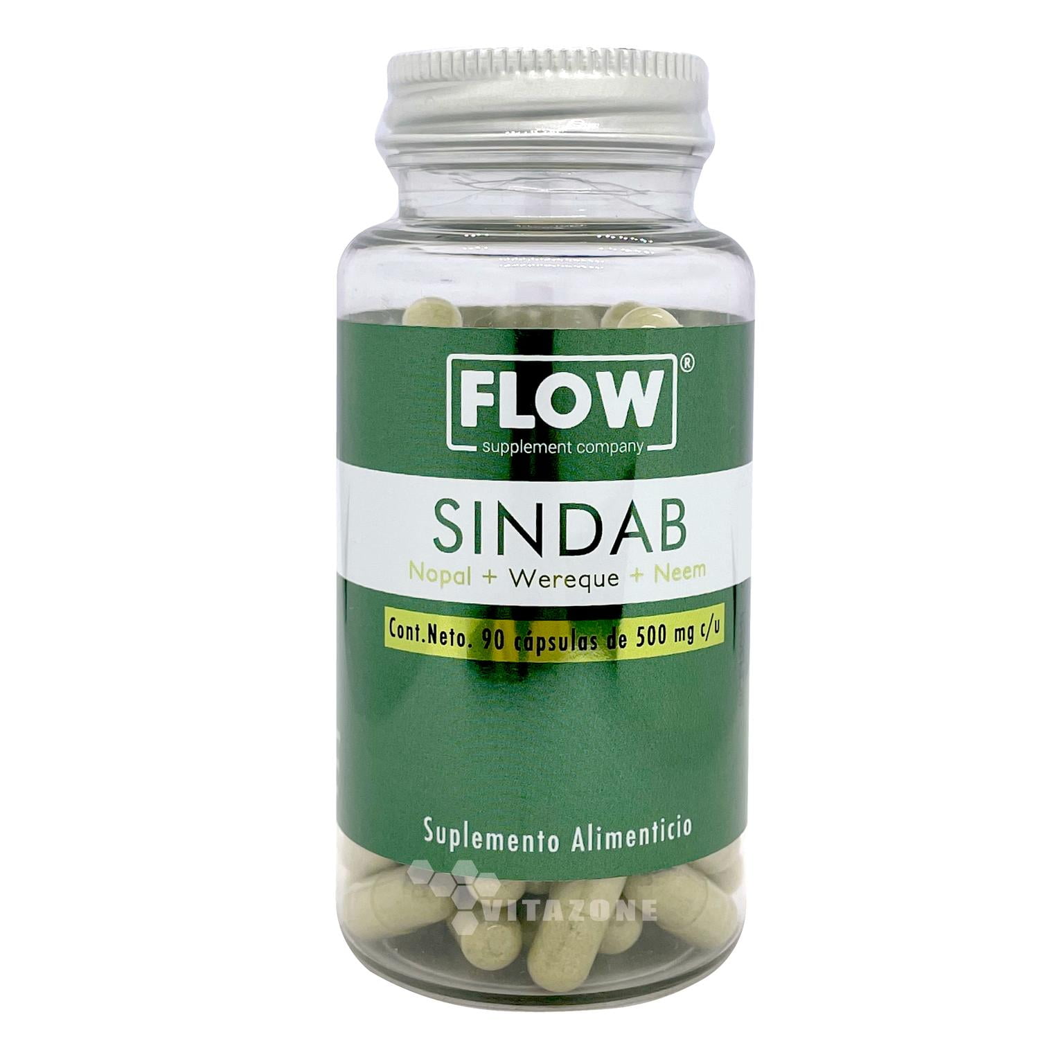 Nopal Wereke Neem 90 capsulas SINDAB Flow FLOW FLOWSINDAB | Walmart en ...