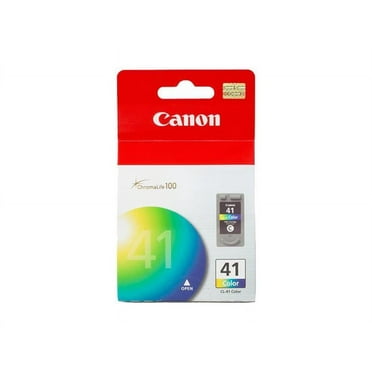 Canon PIXMA CL-41 Tri-Color Inkjet Print Cartridge for Beautiful Photos ...