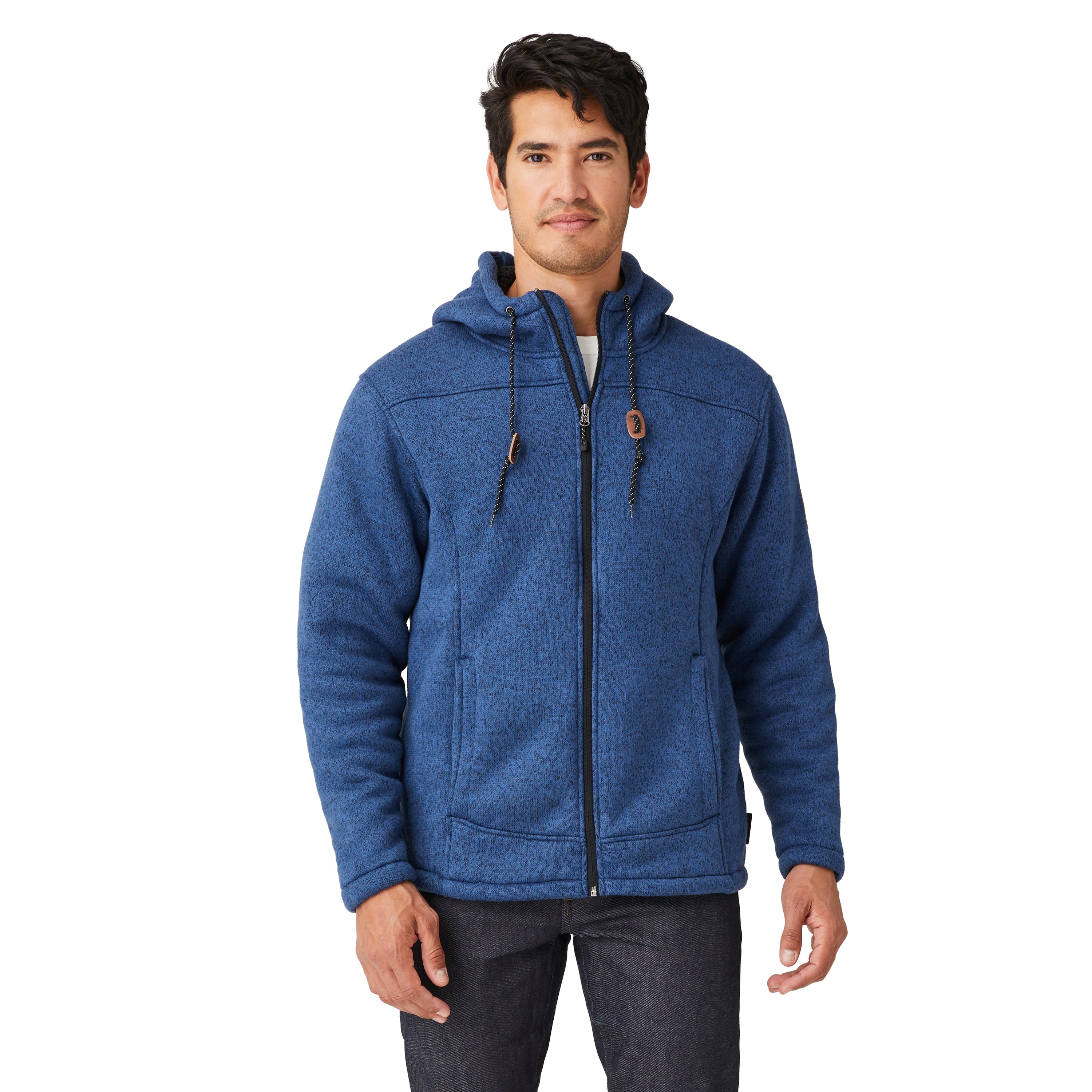 Free Country Men's Osprey Mountain Fleece Jacket Indigo M - Walmart.com