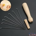 NUOLUX Set of 7pcs Felting Needles Set with Handle Wool Felt Tool ...