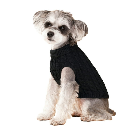 FACEGA Dog Sweater - Warm Sweater Winter Clothes Puppy Soft Coat, Pure ...