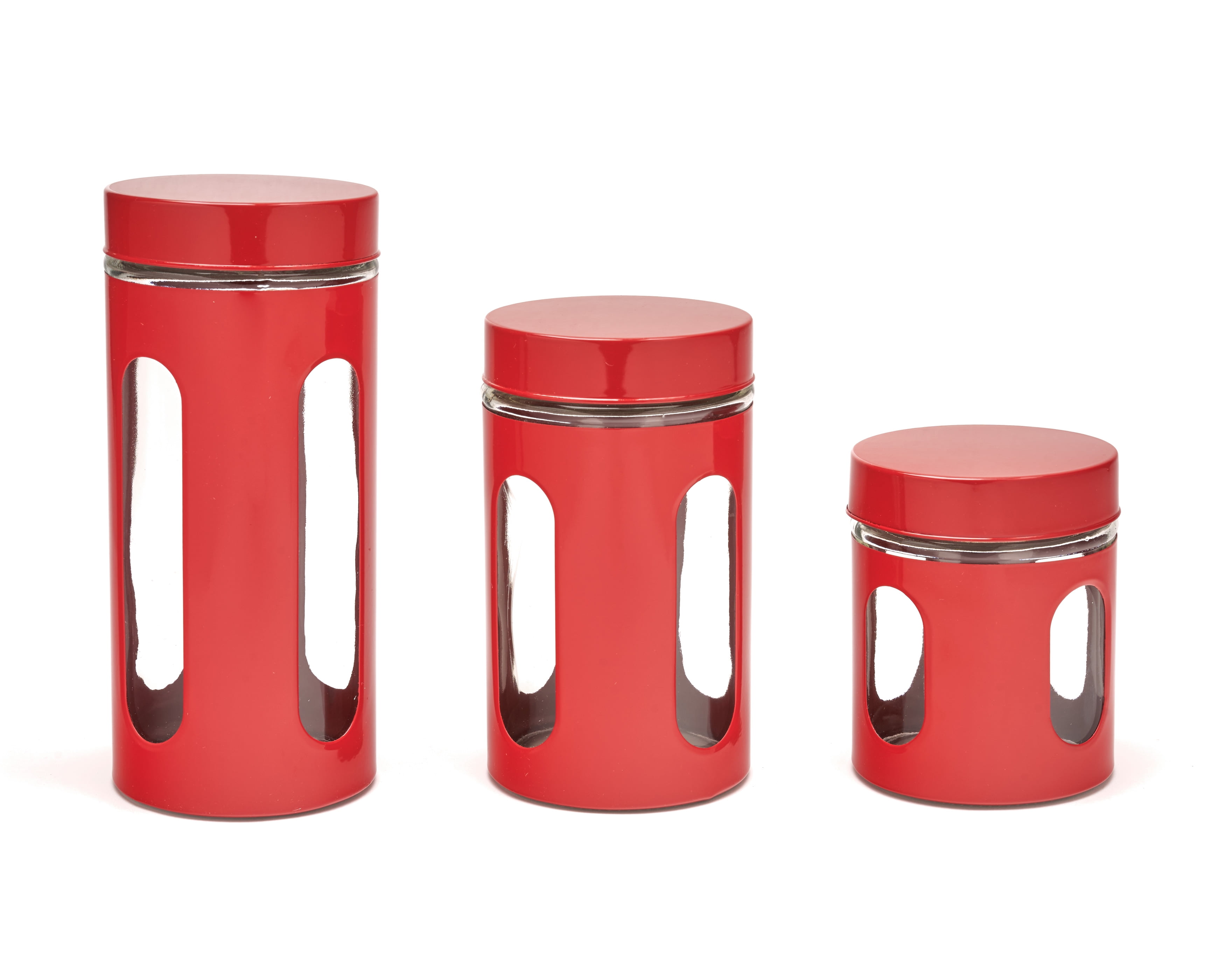 Diamond Home 3-Piece Airtight 4 Open Window Stackable BPA Free Easy to ...