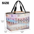 Colorful Southwestern Mesh Beach Bag for Women Men,Large Beach Tote ...