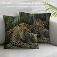 Fenyluxe African Animal Safari Leopard Wildlife Pillow Cover,Decorative ...