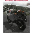 KEMIMOTO Motorcycle Side Saddlebags Waterproof 30L Compatible with Navi ...