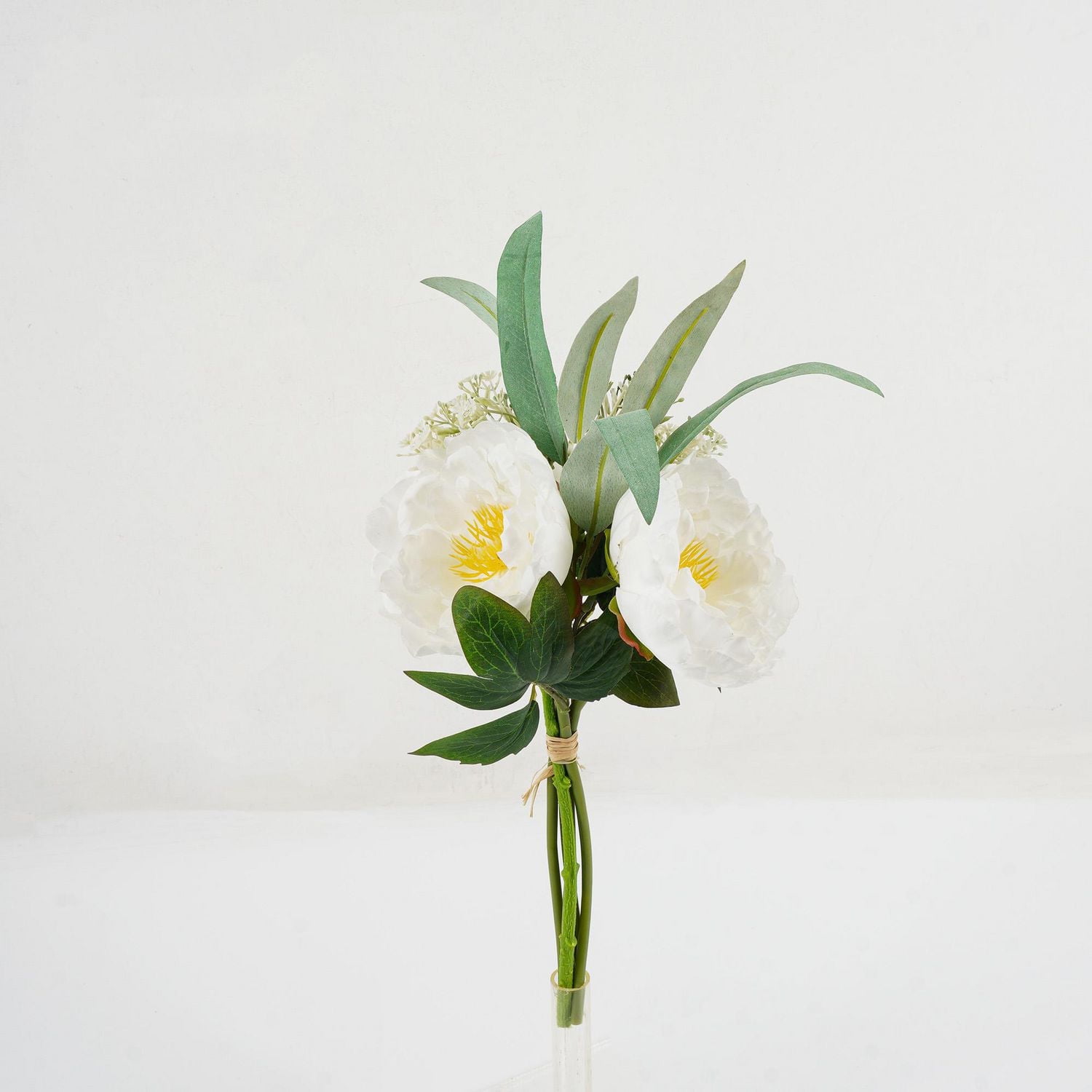 Click here for Lerman Décor Lerman Decor White Peony Bouquet prices