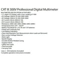 Ever Start Digital Multimeter 300 Volt with LCD Display, Test Light ...