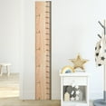 SHIMELE 180cm Classic Wood Color Growth Chart Wall Sticker for Baby ...