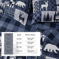3 Piece Cabin Full/Queen Quilt Sets Farmhouse Rustic Reversible ...