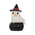 5pc Vintage halloween decor Halloween Decorations Cute Owl Pumpkin And ...